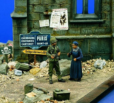 Verlinden Liberation Normandy (1944) Resin Military Diorama Kit 1/35 ...