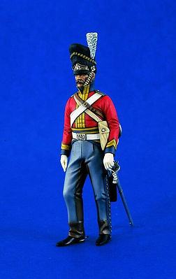 Verlinden 120mm Scots Greys Waterloo Resin Model Military Figure Kit 1/ ...