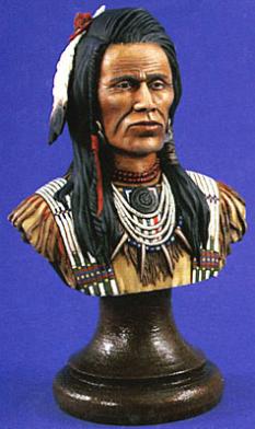 Verlinden 200mm Indian Chief Resin Model Figure Kit 1/10 Scale #1475