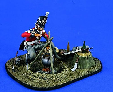 Verlinden 120mm 1st Foot Guards Waterloo Post Battle Resin Model ...