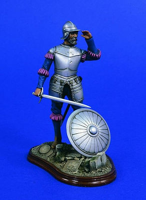 Verlinden 120mm Spanish Conquistador Figure Resin Model Figure Kit 1/16 ...