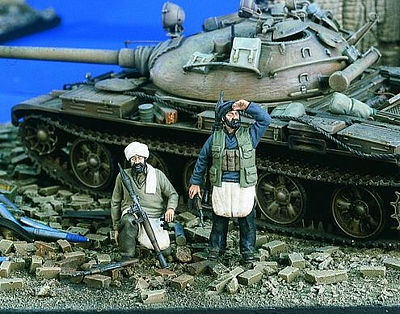 Verlinden Taliban Soldiers (2) Resin Model Military Figure Kit 1/35 ...