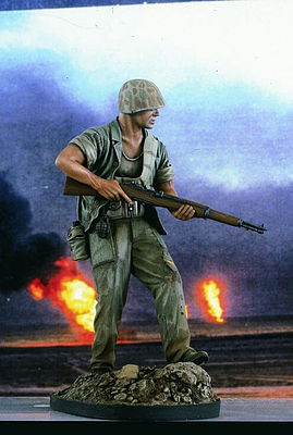 Verlinden 120mm US Marine Soldier WWII Pacific Resin Model Military ...