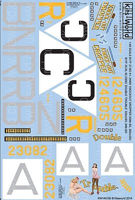 Warbird B17F Knockout Dropper, Double Trouble Plastic Model Aircraft ...
