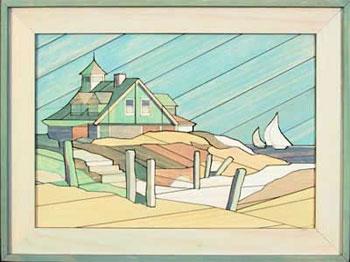 Woodscapes Beach House Art Kit #1103