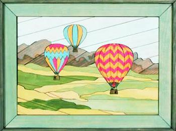 Woodscapes Balloons Woodscape Art Kit