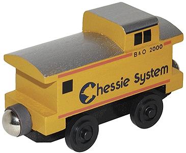 Whittle Wooden Toy Train- Caboose Chessie System #100513