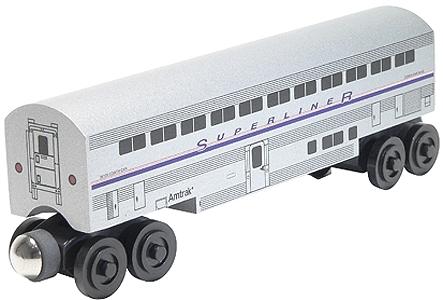 Whittle Wooden Toy Train- Coach Car