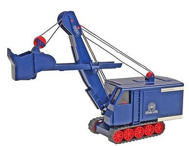 Wiking Menck Excavator (blue) - HO-Scale #89703