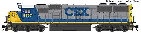 WalthersMainline EMD SD50 - CSX #8599 HO Scale Model Train Diesel ...