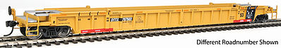 WalthersMainline NSC 3-Unit 53' Well Car TTX #620150 (New Logo) HO ...