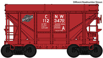 WalthersMainline 24' Michigan Taconite Ore Car 6-Pack C&NW HO Scale ...