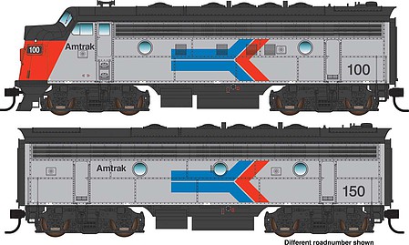 WalthersMainline EMD F7 Phase I A-B Set - Amtrak(R) #104, #152 HO Scale ...