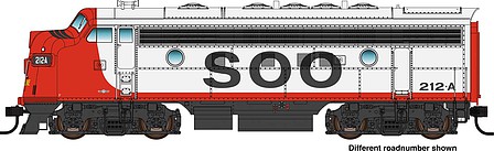 WalthersMainline EMD F7 A - Standard DC - Soo Line #2203B HO Scale ...