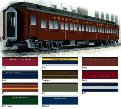 Walthers Pullman-Built Heavyweight Paired-Window Coach - Ready to Run