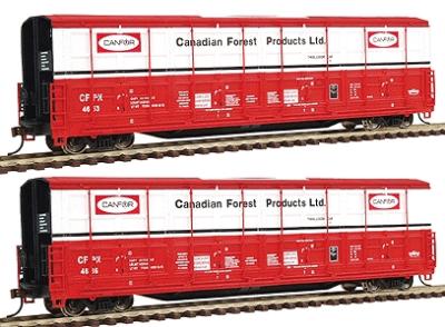 Walthers Gold Line(TM) 56' Thrall All-Door Box Car Limited-Run 2-Packs ...