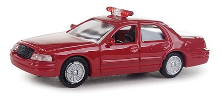 Walthers-Acc Ford Crown Victoria w/ Fire Command decals HO Scale Model ...