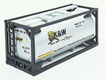 Walthers 20' Tank Container - Kit - K&W Alaska HO Scale Model Train ...