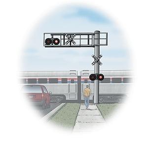 Walthers Modern Two-Lane Crossing Signal HO Scale Model Railroad ...