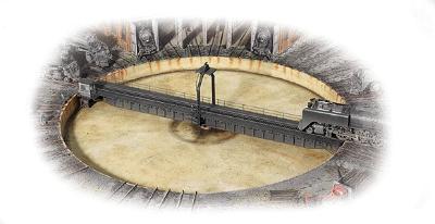 Walthers Cornerstone Series(R) Built-ups Modern 130' Turntable ...