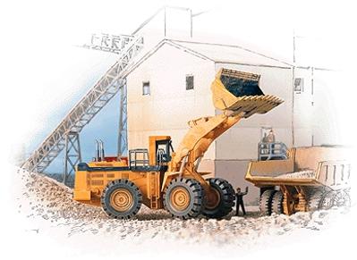 Walthers Construction Equipment - Plastic Kit Komatsu R992 Heavy-Duty ...