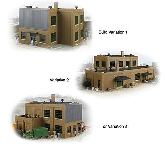 Walthers Cornerstone Modulars(TM) 3-in-1 Building Set #2 - Original ...