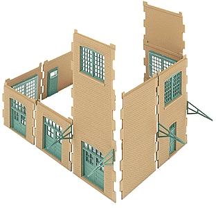 Walthers Small Walls w/Single Large Arched Window - Cornerstone ...