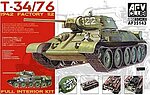 Gallery Images of AFVClub T34/76 Mod 1942 No.112 Full Interior Tank