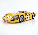 AFX 1967 Lemans Ford GT40 MK IV #2 Slot Car (Yellow)