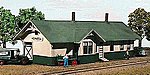 American-Models 1-Story House Kit HO Scale Model Railroad Building #129