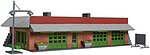 Atlas Car Wash Kit HO Scale Model Railroad Building #764