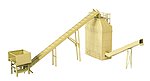Walthers Belt Conveyor - Kit (3) HO Scale Model Railroad Building ...