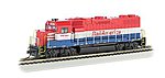 Bachmann GP38-2 Wisconsin Central #2001 HO Scale Model Train Diesel ...