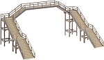 Busch Soccer Field/Stadium w/Accessories HO Scale Model Railroad ...