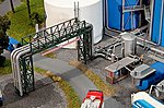 Plastruct Petro/Chemical Refinery Kit HO Scale Model Railroad Accessory ...