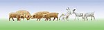 Faller Alpine Mountain Goats, 4 Chamois & 6 Ibex HO Scale Model ...
