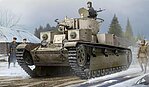 HobbyBoss Soviet T-28E Medium Tank Plastic Model Military Vehicle 1/35 ...