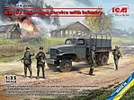 ICM German G7107 with Infantry Figures (4)