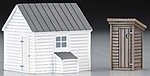 Imex Farm House Assembled Perma-Scene HO Scale Model Railroad Building ...