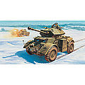 Italeri M8/M20 Tank Plastic Model Military Vehicle Kit 1/56 Scale #15759