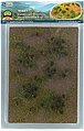 JTT Grassland Mat (Earth Base w/Grassy Tufts) Green