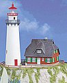 Walthers Rocky Point Lighthouse Kit HO Scale Model Railroad Building #3663