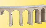 Kibri Single Track Stone Viaduct w/ Icebreaker Piers HO Scale Model ...