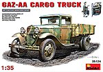 Mini-Art GAZ-MM Model 1943 Cargo Truck w/Figure Plastic Model Military ...
