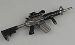 MRC M16A1 Rifle (Assembled) Plastic Model Weapon 1/3 Scale #39103