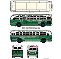 Classic-Metal-Works 1954 GMC PD4501 Scenicruiser Bus Assembled ...