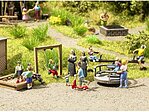 Faller Adventure Playground Kit HO Scale Model Railroad Building ...