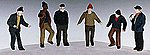 Preiser Ships Crewmen Model Railroad Figures N Scale #79137
