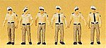 Preiser German Riot Police With Shields At Side (6) Model Railroad ...