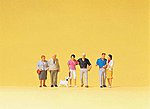 Preiser Couples Dancing 3 Couples Model Railroad Figures HO Scale #10120